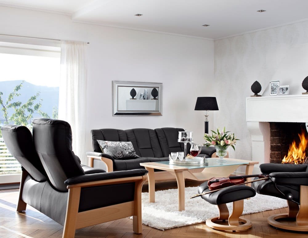 Stressless Buckingham Sofa in Leder Batick Home Company Mobel